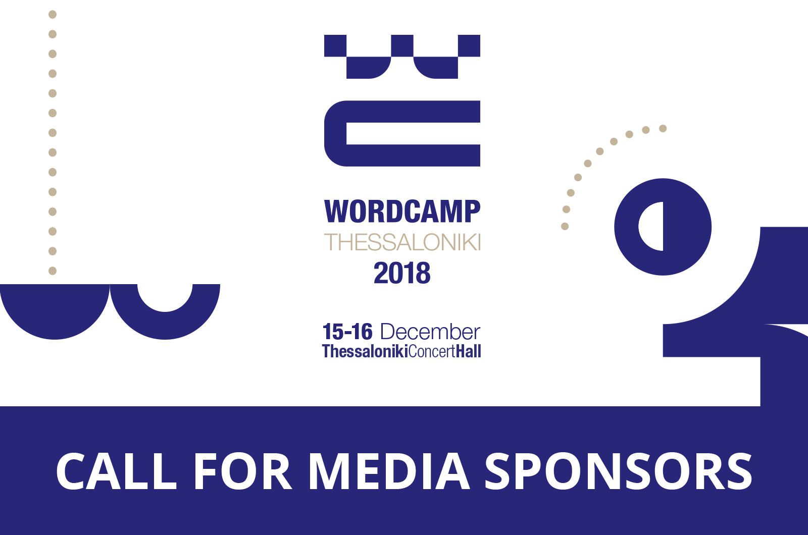 Call for media sponsors – WordCamp Thessaloniki 2018